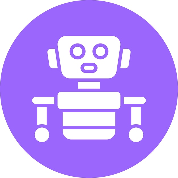 Premium Vector | Vector Design Humanoid Robot Icon Style Premium Vector | Vector Design Humanoid Robot Icon Style