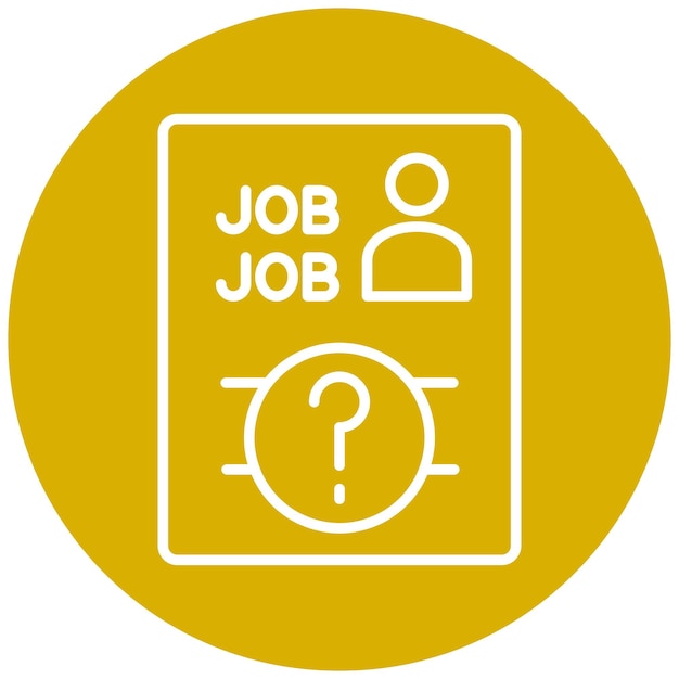 Premium Vector | Vector Design Job Vacancy Icon Style Premium Vector | Vector Design Job Vacancy Icon Style