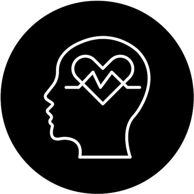 Premium Vector | Vector design mental health icon style Premium Vector | Vector design mental health icon style