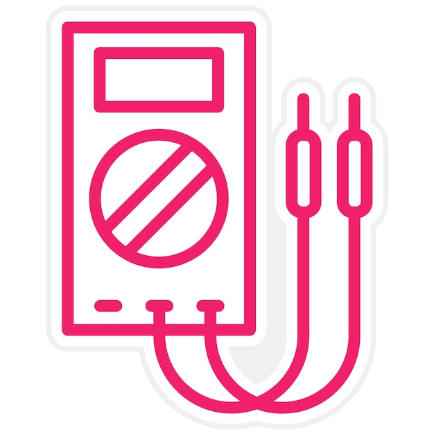 Premium Vector | Vector Design Multimeter Icon Style Premium Vector | Vector Design Multimeter Icon Style