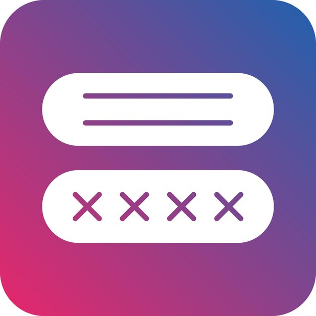 Premium Vector | Vector Design Password Icon Style Premium Vector | Vector Design Password Icon Style