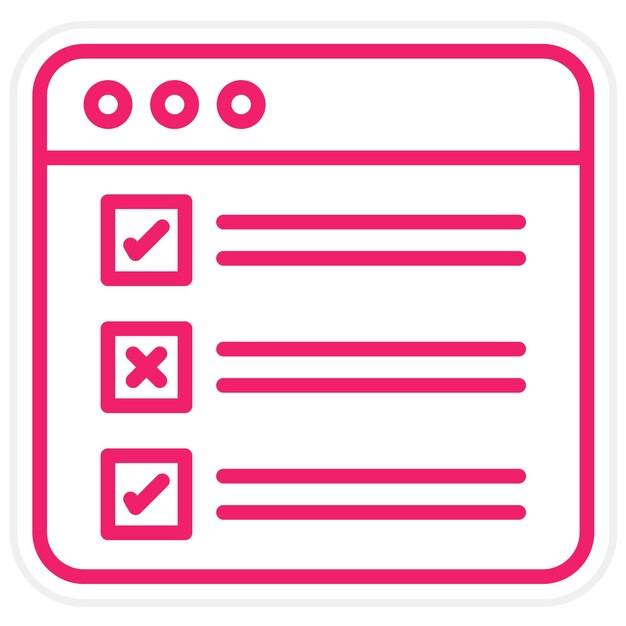 Premium Vector | Vector Design Task List Icon Style Premium Vector | Vector Design Task List Icon Style