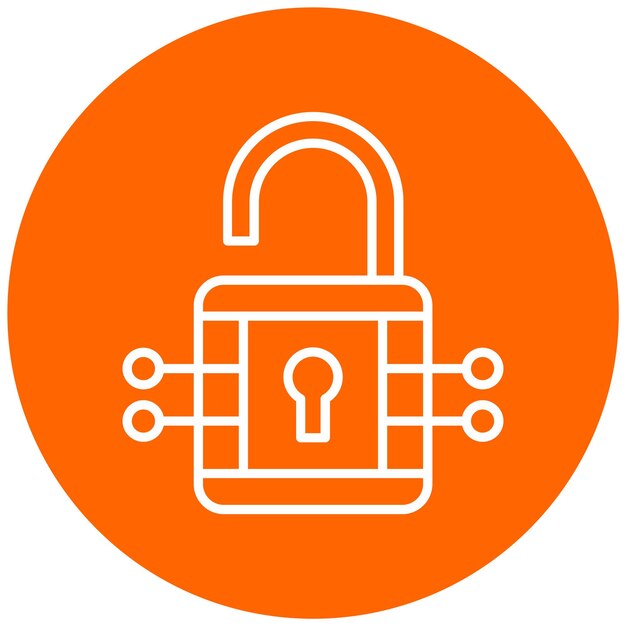 Premium Vector | Vector Design Unlock Icon Style Premium Vector | Vector Design Unlock Icon Style