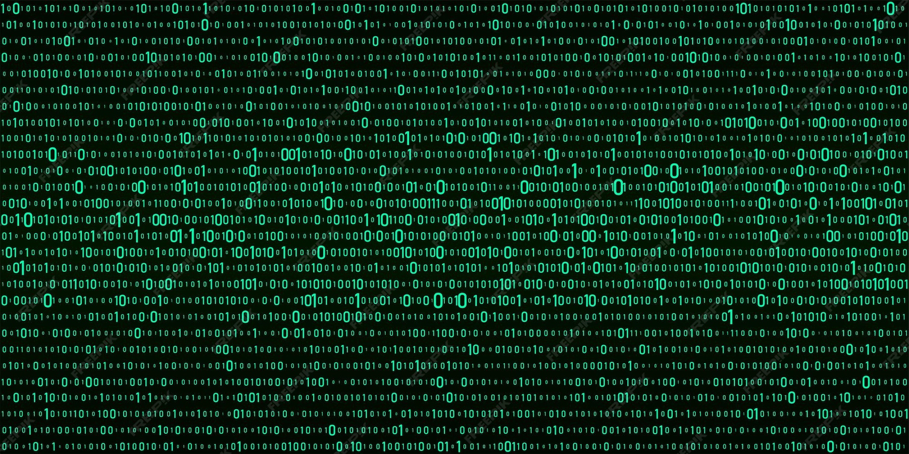 Premium Vector | Vector digital green background of streaming binary code Matrix background with ...