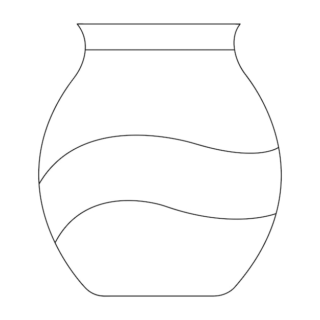 Premium Vector | Vector empty flower pot isolated on white background. Premium Vector | Vector empty flower pot isolated on white background.