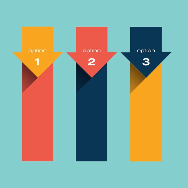 Premium Vector | Vector faq labels three options with arrows Premium Vector | Vector faq labels three options with arrows