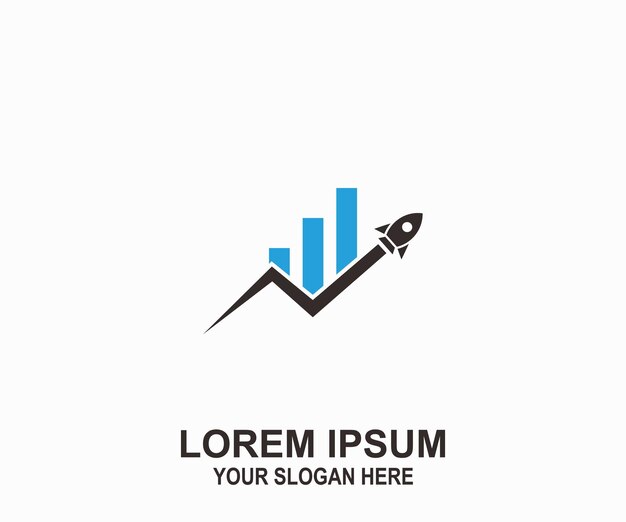 Premium Vector | Vector financial logo design Premium Vector | Vector financial logo design