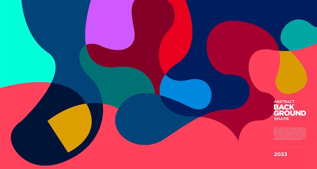 Premium Vector | Vector flat abstract geometric colorful background Premium Vector | Vector flat abstract geometric colorful background