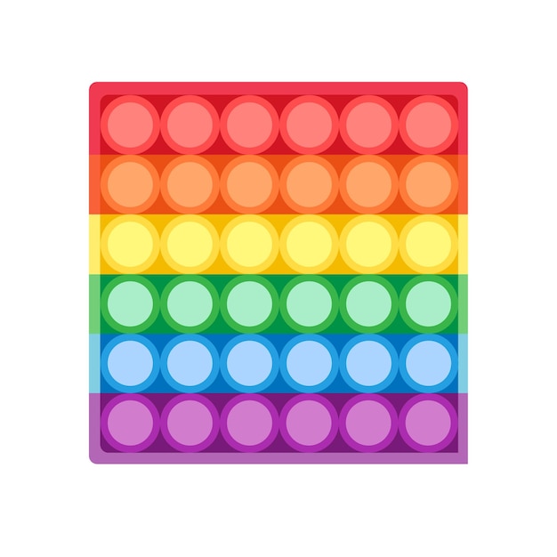 Premium Vector | Vector flat cartoon pop it simple dimple Premium Vector | Vector flat cartoon pop it simple dimple
