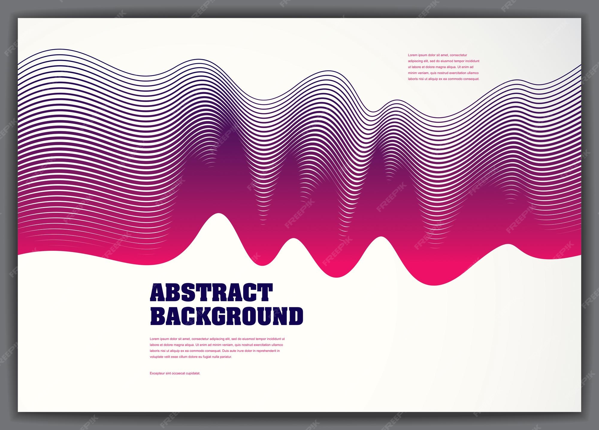 Premium Vector Vector Fluid Flow Wavy Abstract Background 3d Colorful Gradient Motion Art