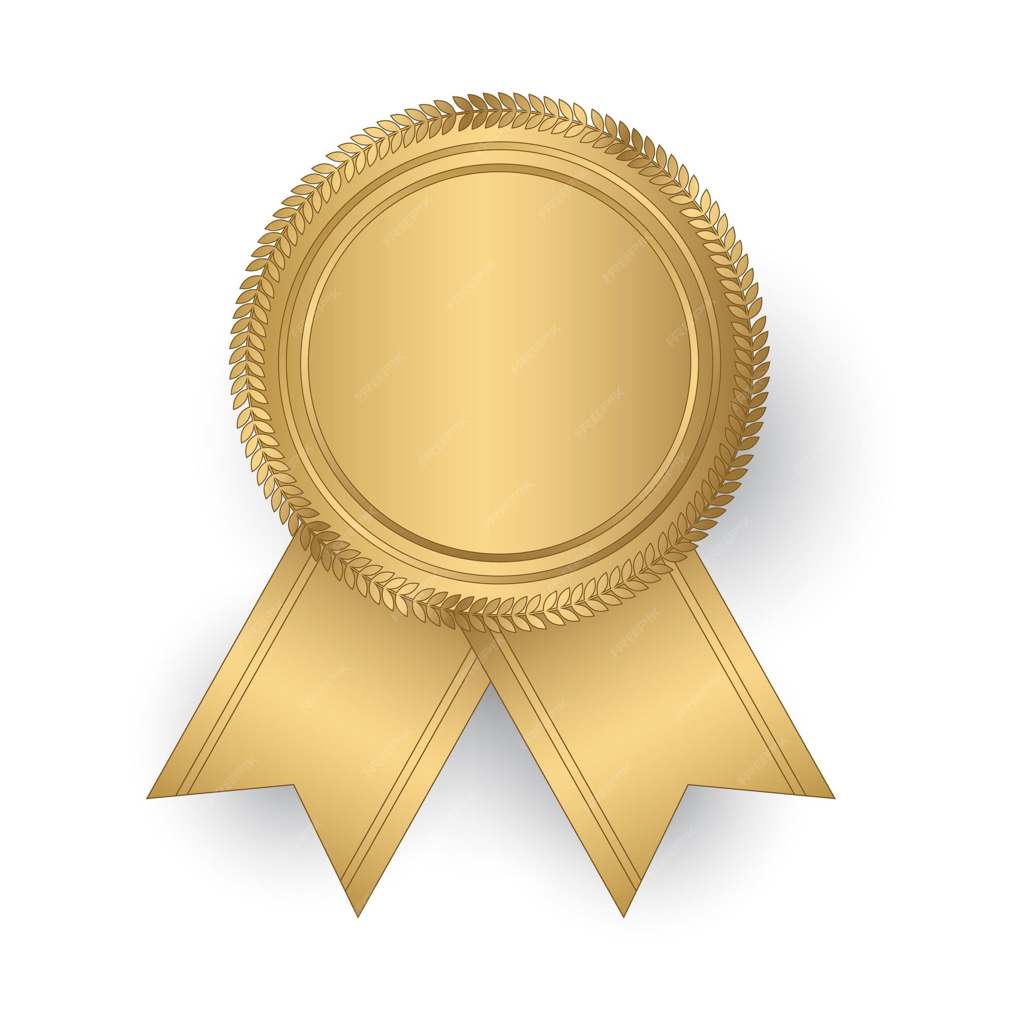 Premium Vector | Vector golden seal with ribbons luxury seal blank ... Premium Vector | Vector golden seal with ribbons luxury seal blank ...