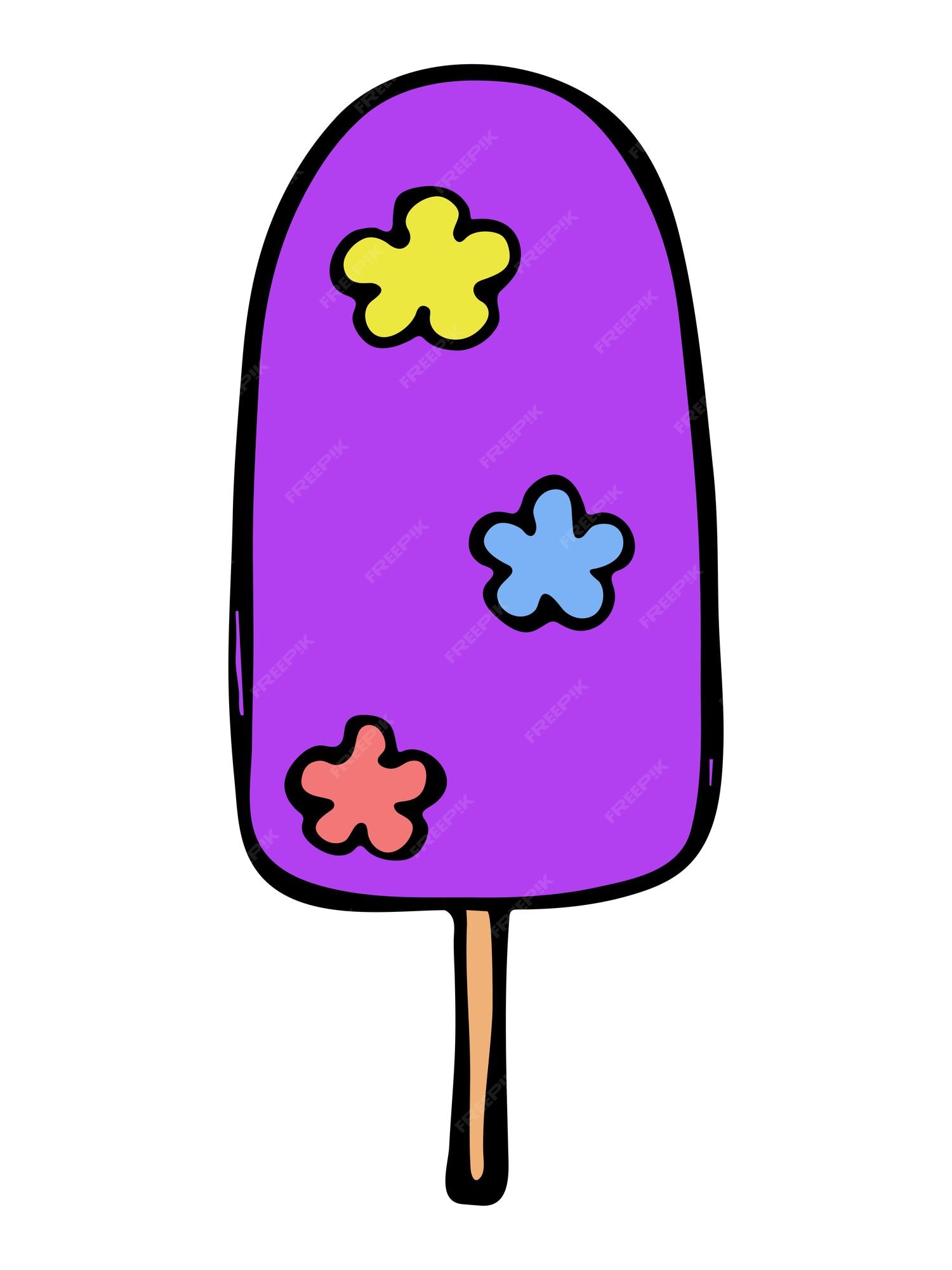 Premium Vector Vector Hand Drawn Ice Cream Illustration Cute Sundae