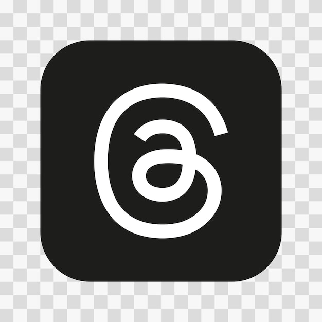 Vector icon threads intagram social media icon | Premium AI-generated ... Vector icon threads intagram social media icon | Premium AI-generated ...