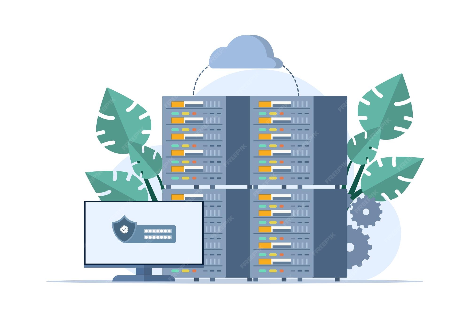 Premium Vector | Vector illustration about concept of database programmer or programming language