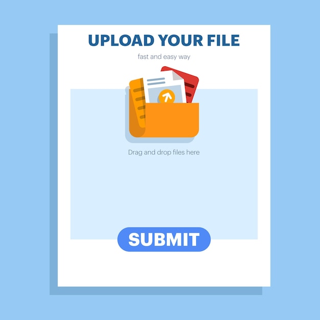 Premium Vector | Vector illustration about the concept of Uploading ... Premium Vector | Vector illustration about the concept of Uploading ...