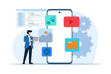 Premium Vector | Vector illustration about concept of web development ...