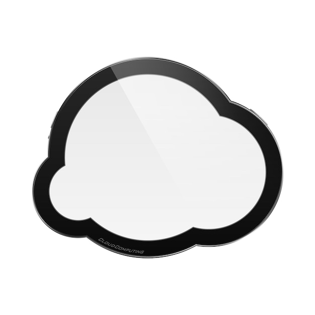 Premium Vector Vector Illustration Of Abstract Isolated Cloud Cloud