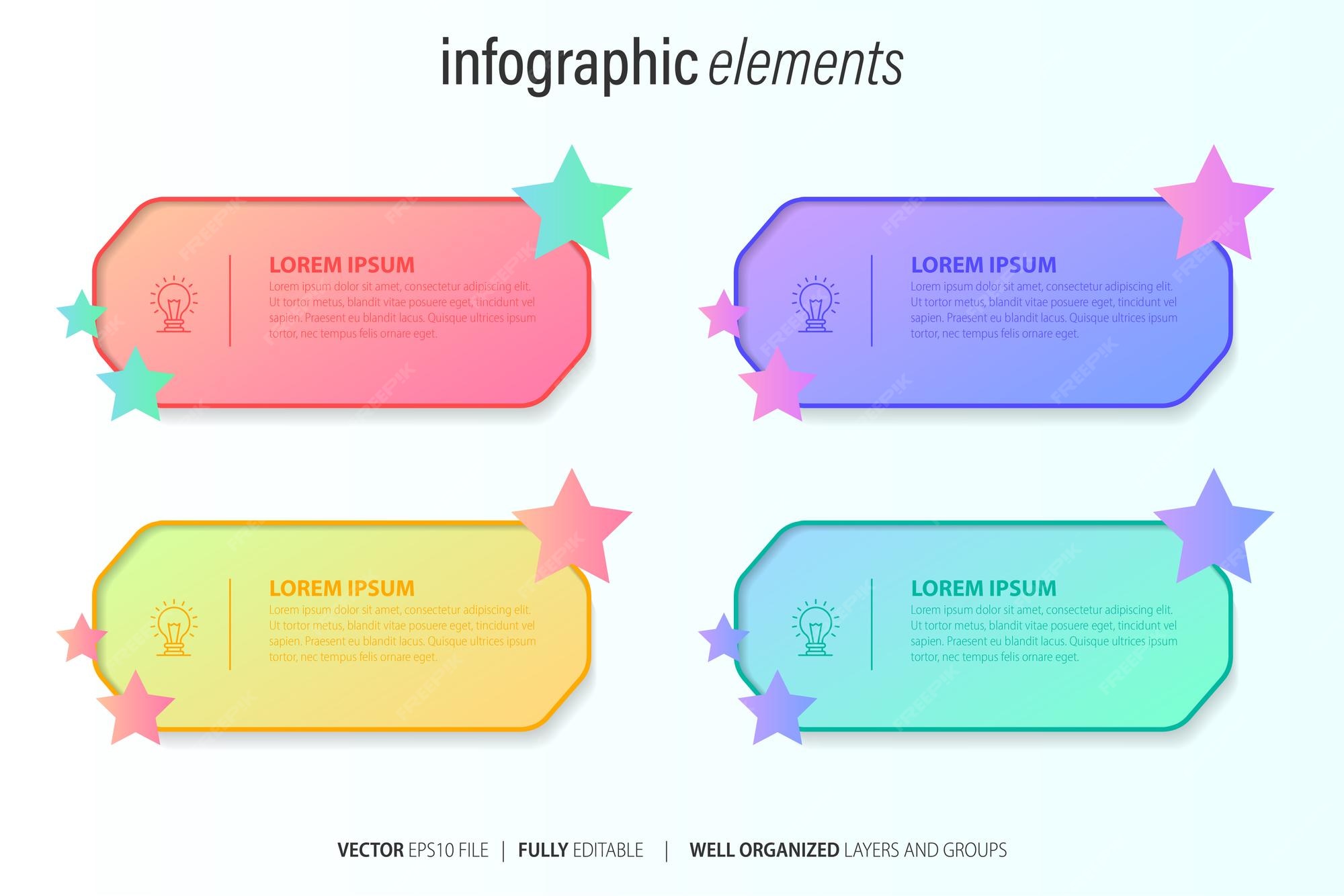 Premium Vector | Vector infographic template Premium Vector | Vector infographic template