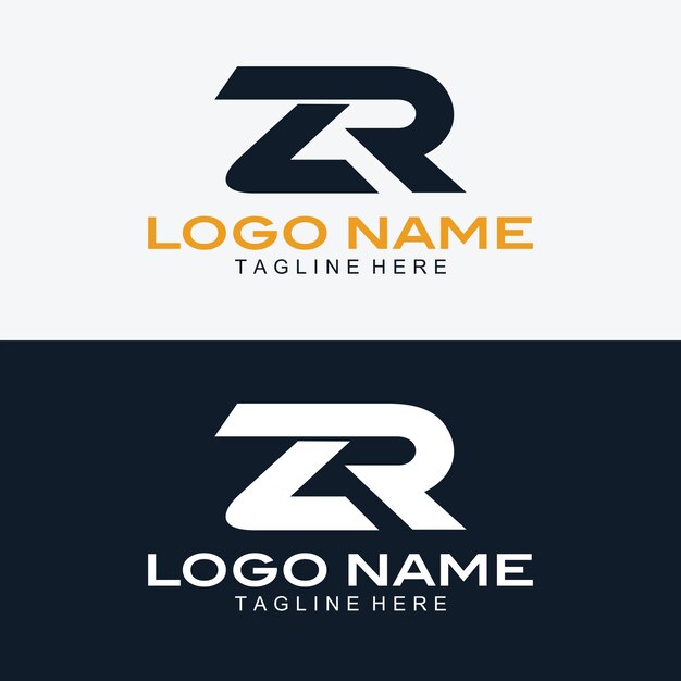 Premium Vector | Vector initial zr rz z r monogram logo template ... Premium Vector | Vector initial zr rz z r monogram logo template ...