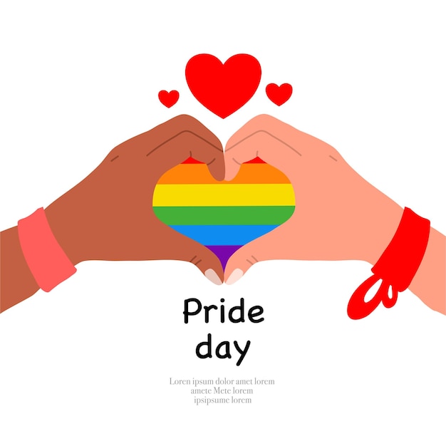 Premium Vector Vector Lgbt Banner For Happy Lgbt Pride Day Vector