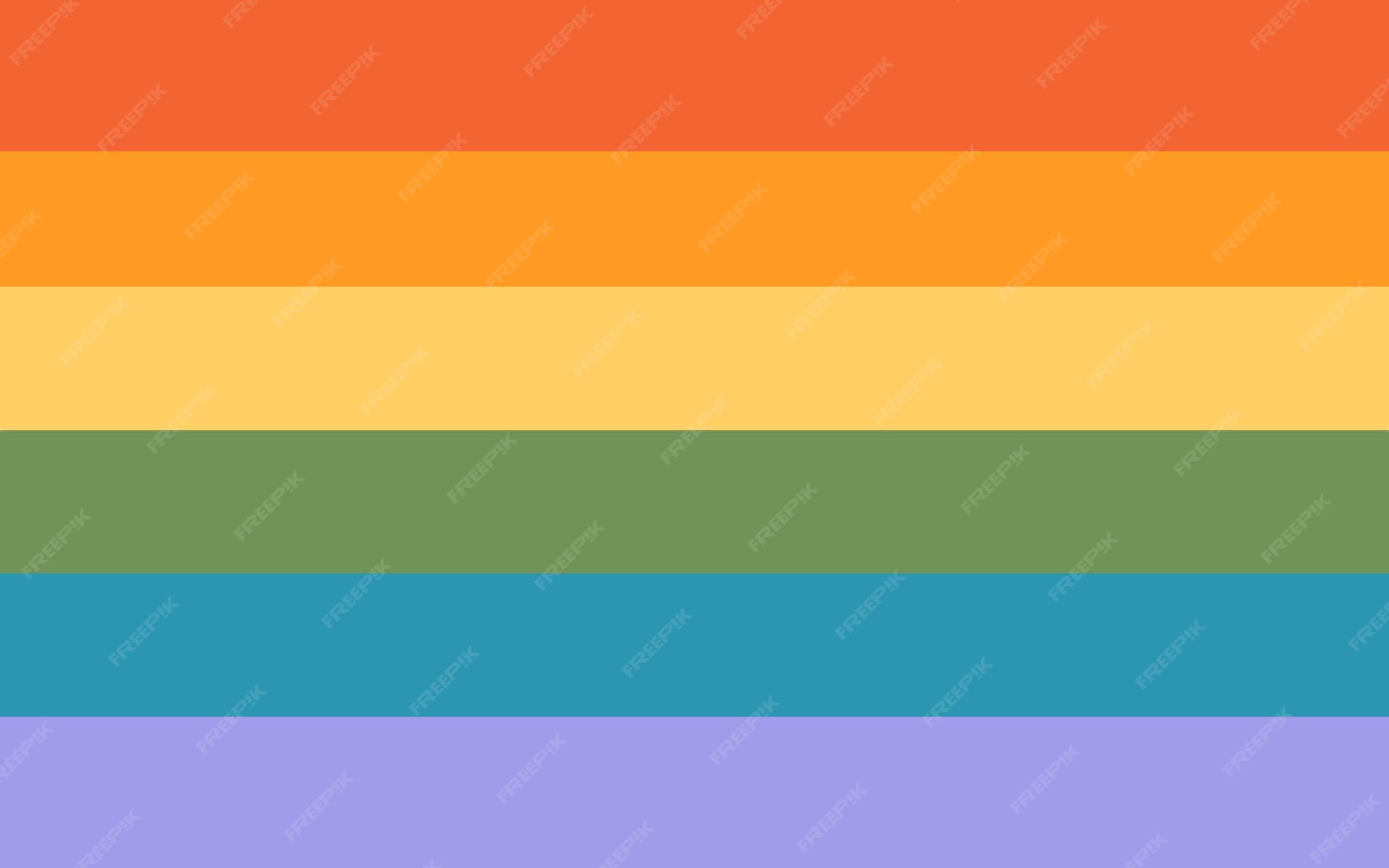 Premium Vector Vector Lgbt Flag In Retro Style Rainbow Flag Pride