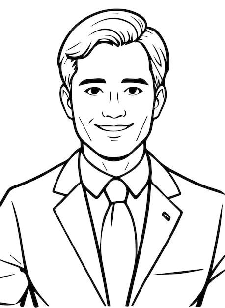 Premium Vector | Vector man business black illustration Premium Vector | Vector man business black illustration