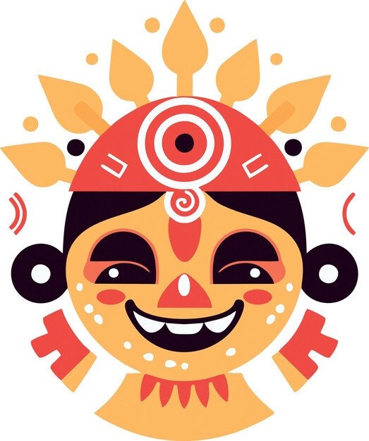 Premium Vector | Vector maya civilization flat design Premium Vector | Vector maya civilization flat design