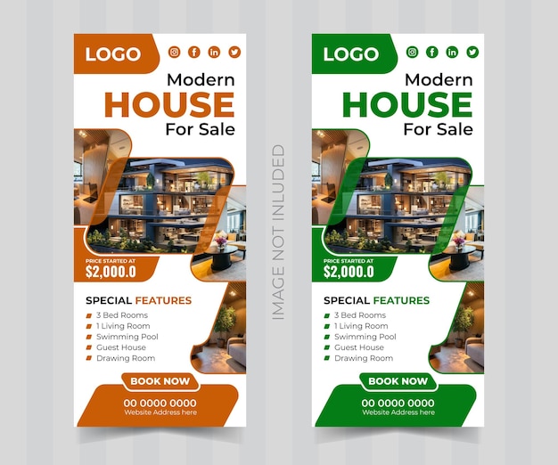 Premium Vector | Vector modern real estate roll up banners x roll up ... Premium Vector | Vector modern real estate roll up banners x roll up ...