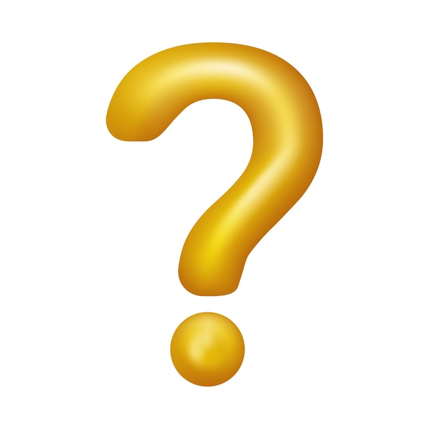 Premium Vector | Vector realistic question mark symbol Premium Vector | Vector realistic question mark symbol
