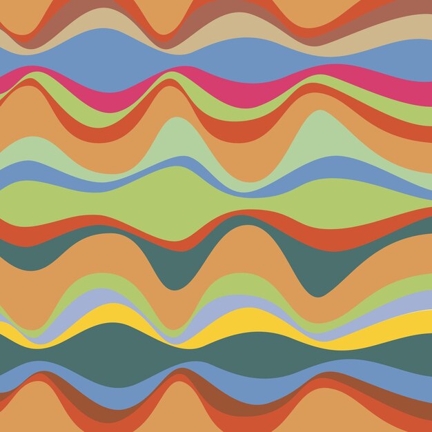 Premium Vector | Vector retro background vintage 70s style Premium Vector | Vector retro background vintage 70s style
