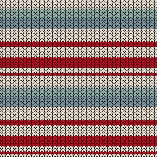 Premium Vector | Vector seamless knitted stripes pattern Premium Vector | Vector seamless knitted stripes pattern