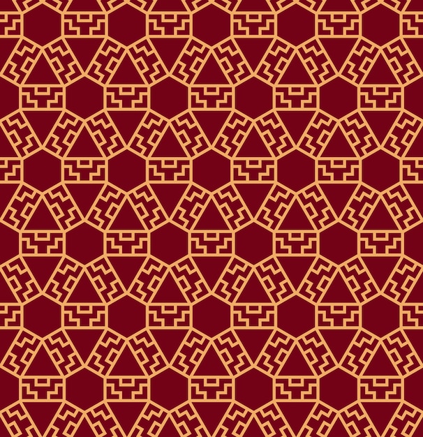 Premium Vector Vector Seamless Pattern Modern Stylish Abstract
