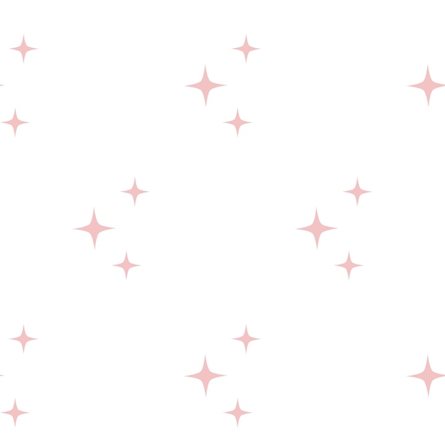 Premium Vector | Vector simple seamless pattern with pink stars on ... Premium Vector | Vector simple seamless pattern with pink stars on ...