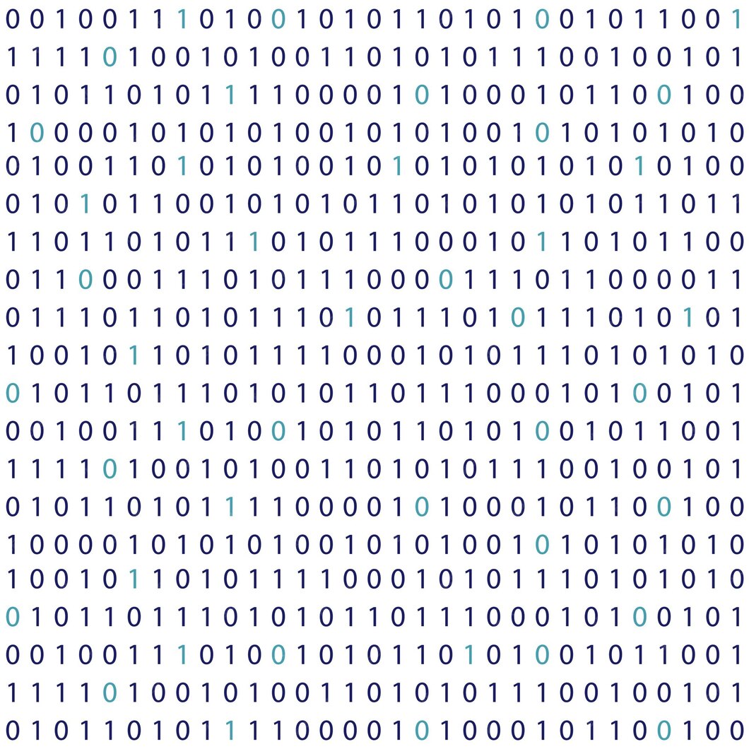 Premium Vector | Vector streaming binary code background for Big Data and technology hacker ...
