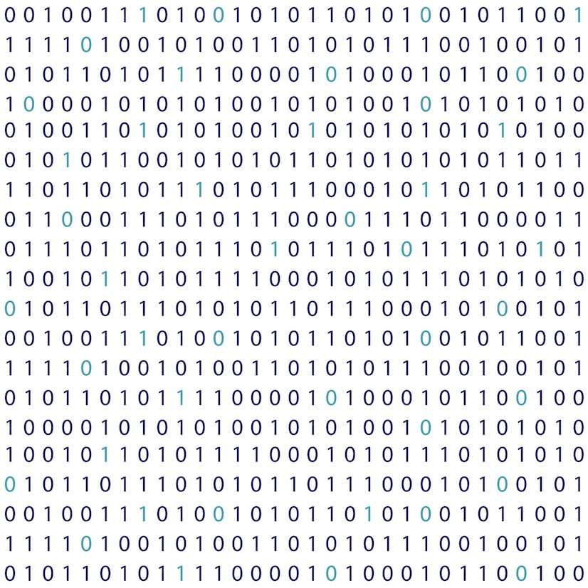 Premium Vector | Vector streaming binary code background for Big Data and technology hacker ...
