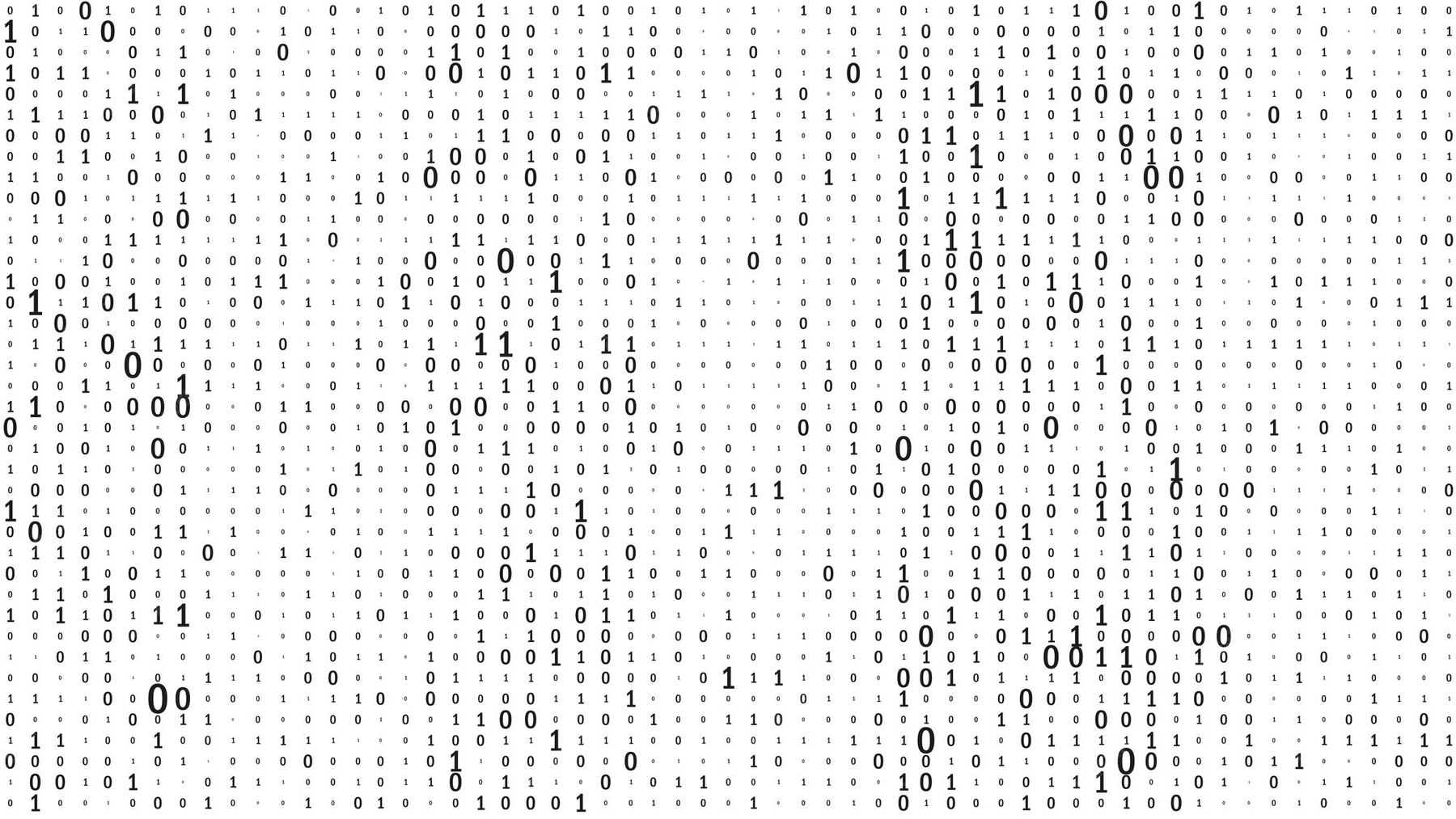 Premium Vector Vector Streaming Binary Code Background Matrix Background With Numbers 10 