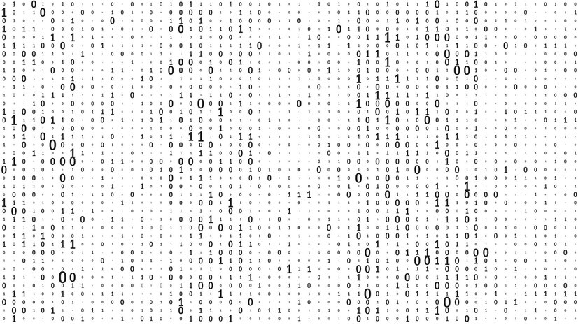 Premium Vector Vector Streaming Binary Code Background Matrix 4933