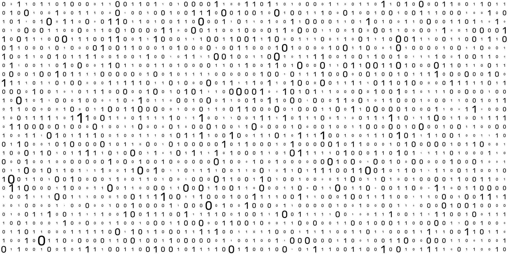 Premium Vector Vector Streaming Binary Code Background Matrix 7886