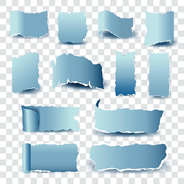 Premium Vector | Vector torn ripped paper sheets texture Premium Vector | Vector torn ripped paper sheets texture