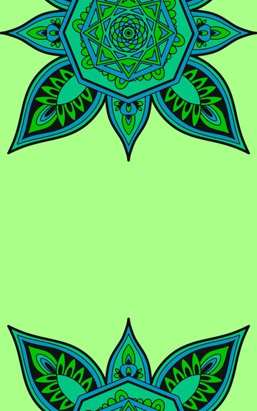 Premium Vector | Vertical background design with mandala pattern Premium Vector | Vertical background design with mandala pattern