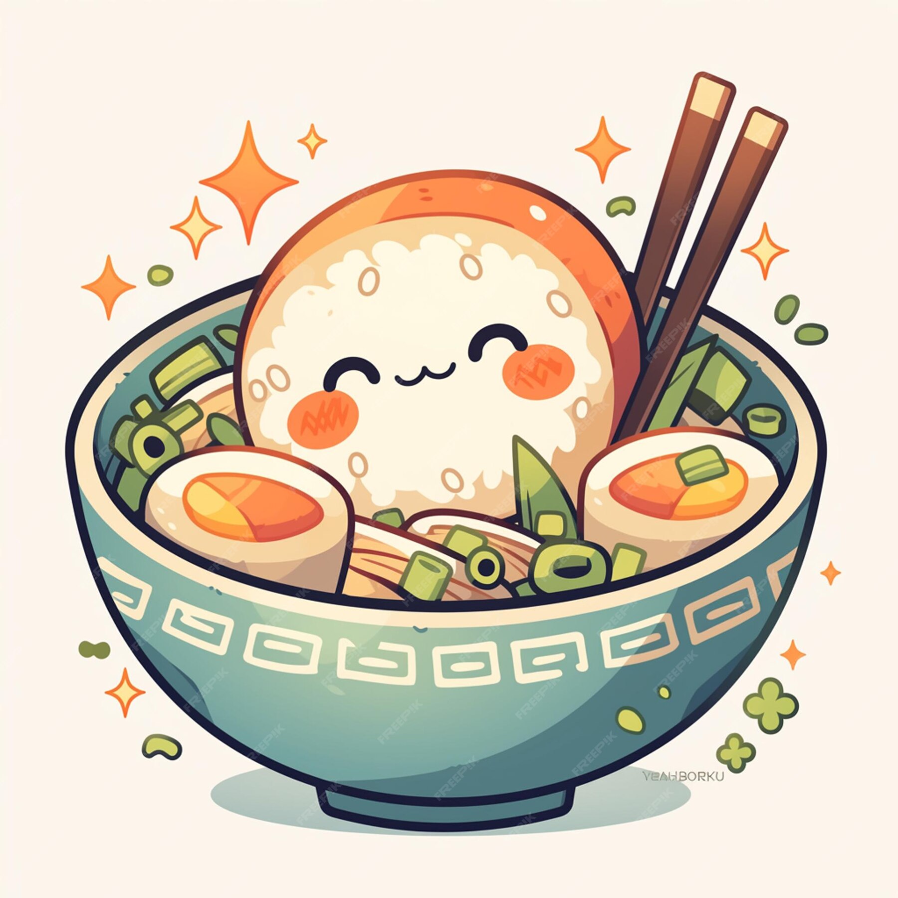 Premium Vector Vietnamese Goi Cuon And Fresh Spring Rolls