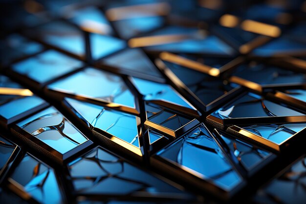 Premium Vector View Of A Abstract Connection Structure With
