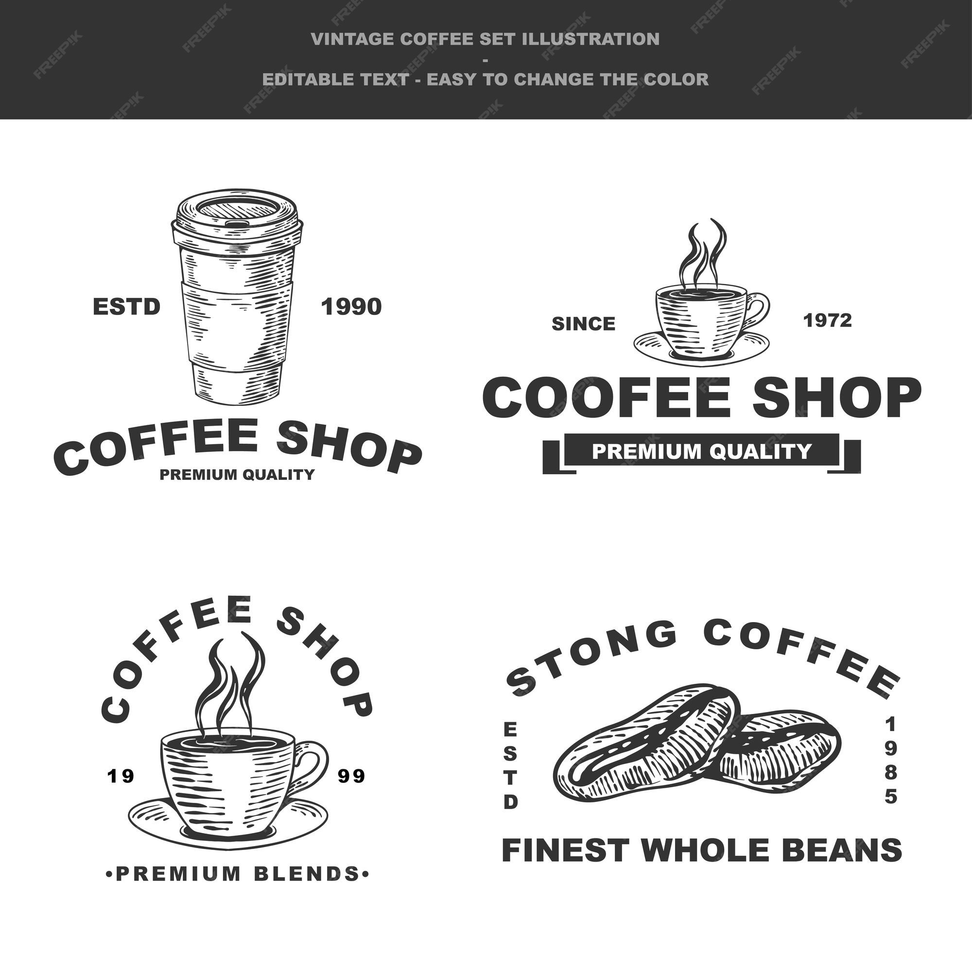 Premium Vector | Vintage Coffee Illustration Vector Premium Vector | Vintage Coffee Illustration Vector