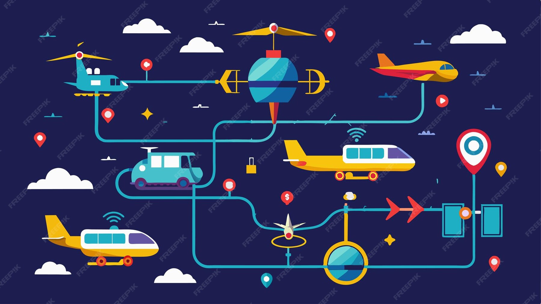 Premium Vector | A virtual simulation showing the complex algorithms that determine the most ...