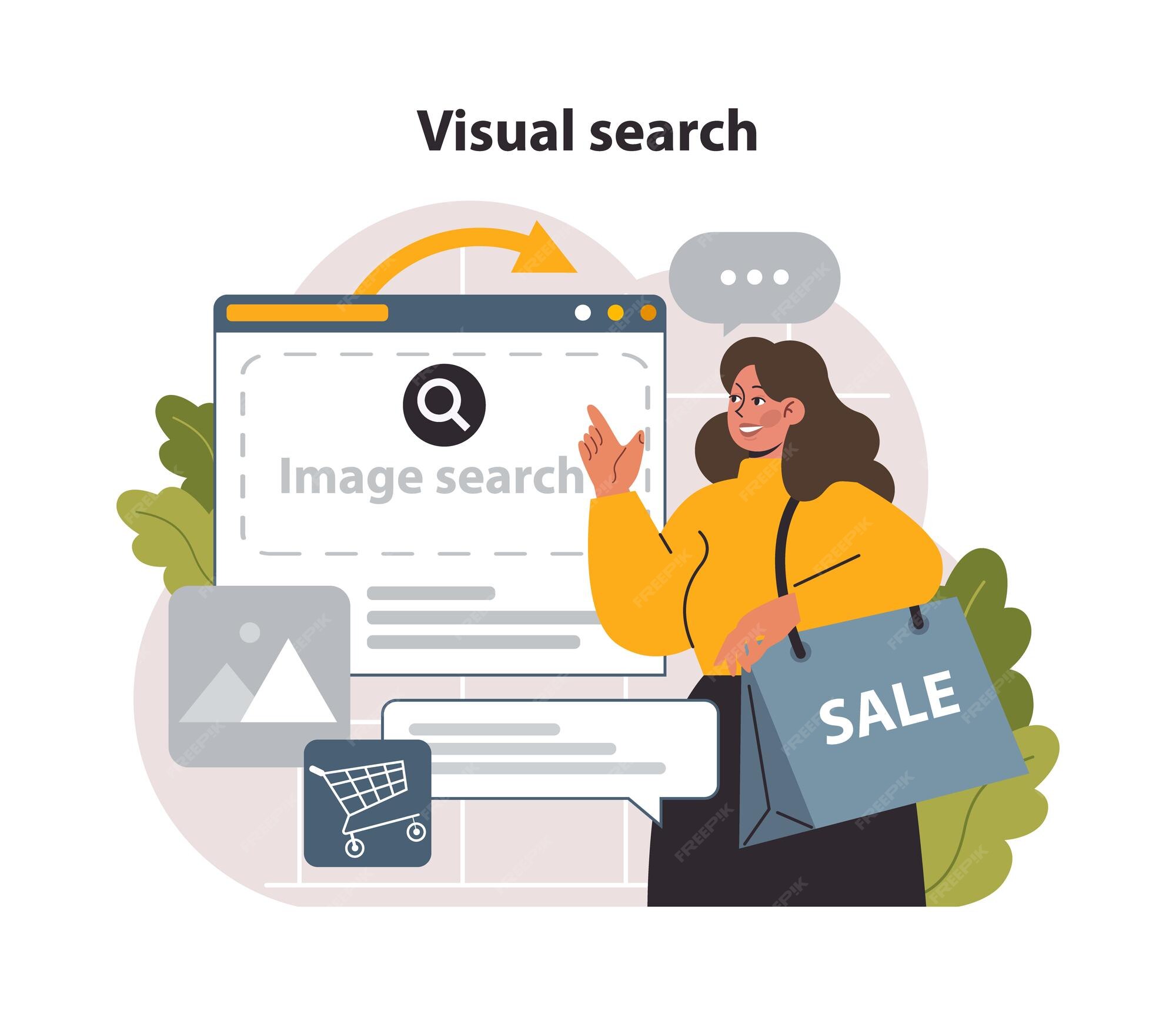 Premium Vector | Visual search engine ai selflearning computing system ...