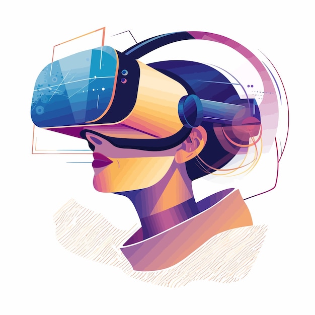 Premium Vector | Vr glasses virtual reality Premium Vector | Vr glasses virtual reality