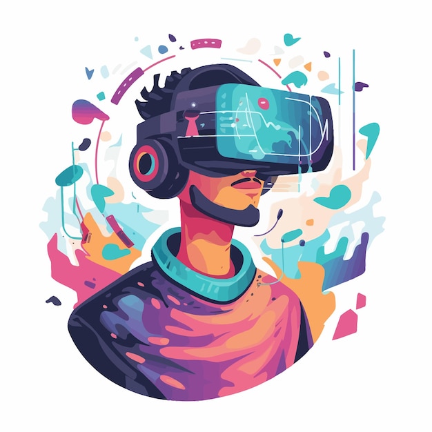 Premium Vector | Vr glasses virtual reality Premium Vector | Vr glasses virtual reality