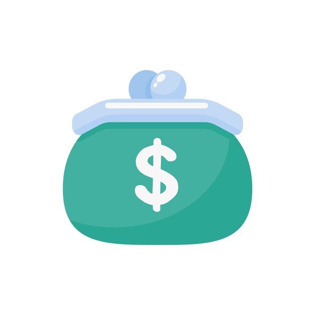 Premium Vector | A wallet for storing large amounts of cash Premium Vector | A wallet for storing large amounts of cash