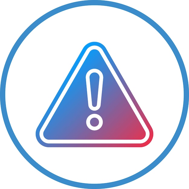 Premium Vector | Warning Icon Style Premium Vector | Warning Icon Style