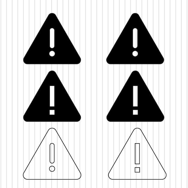 Premium Vector Warning Icon Vector For Web And Mobile App Warning